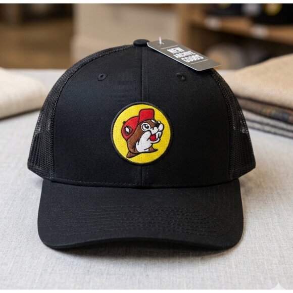 BUC-EE'S | Accessories | Bucees Black Mesh Back Adjustable Trucker Hat ...